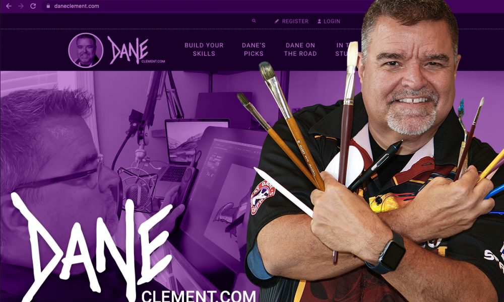 Dane Clement Launches New Website - Screen Printing Mag